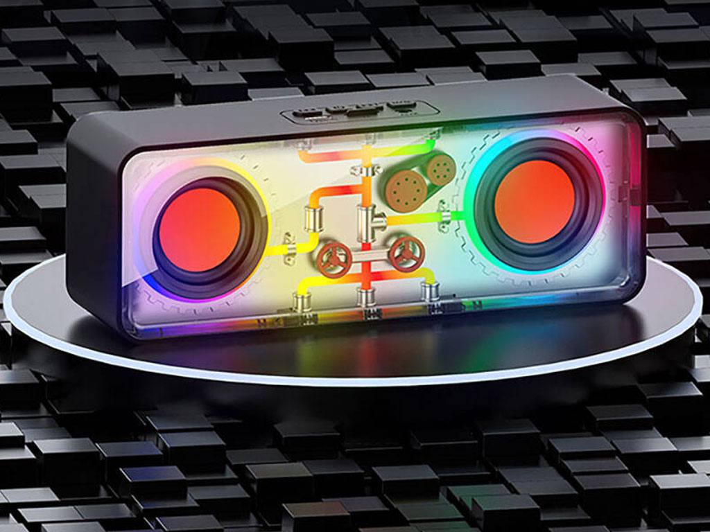 اسپیکر قابل حمل بلوتوثی شارژی Recci RSK-W38 برای سفارش عمده 09193105047 - لوازم جانبی موبایل